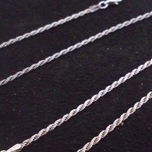 Jewelry | Ka 1772 925 Italy Diamondcut Necklace Bracelet Set | Poshmark